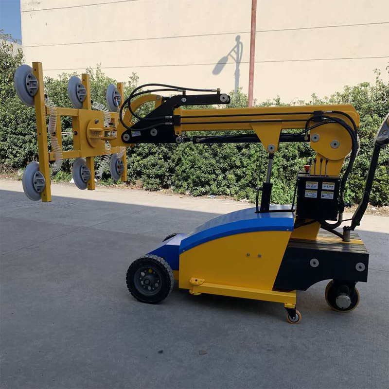 Glass Installation Robot Trolley - Buy glass lifting trolley, Curtain ...